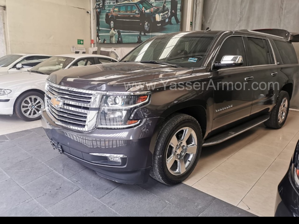 Vehículo Blindado Chevrolet Suburban LTZ Premier 2016 con Blindaje ...